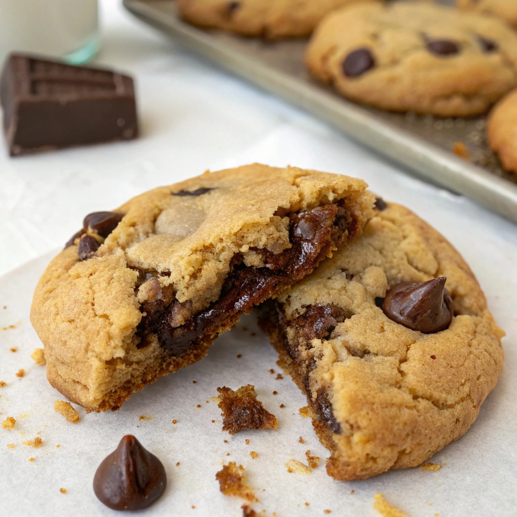Easy Homemade Chocolate Chip Cookies with Brown Butter Flavor