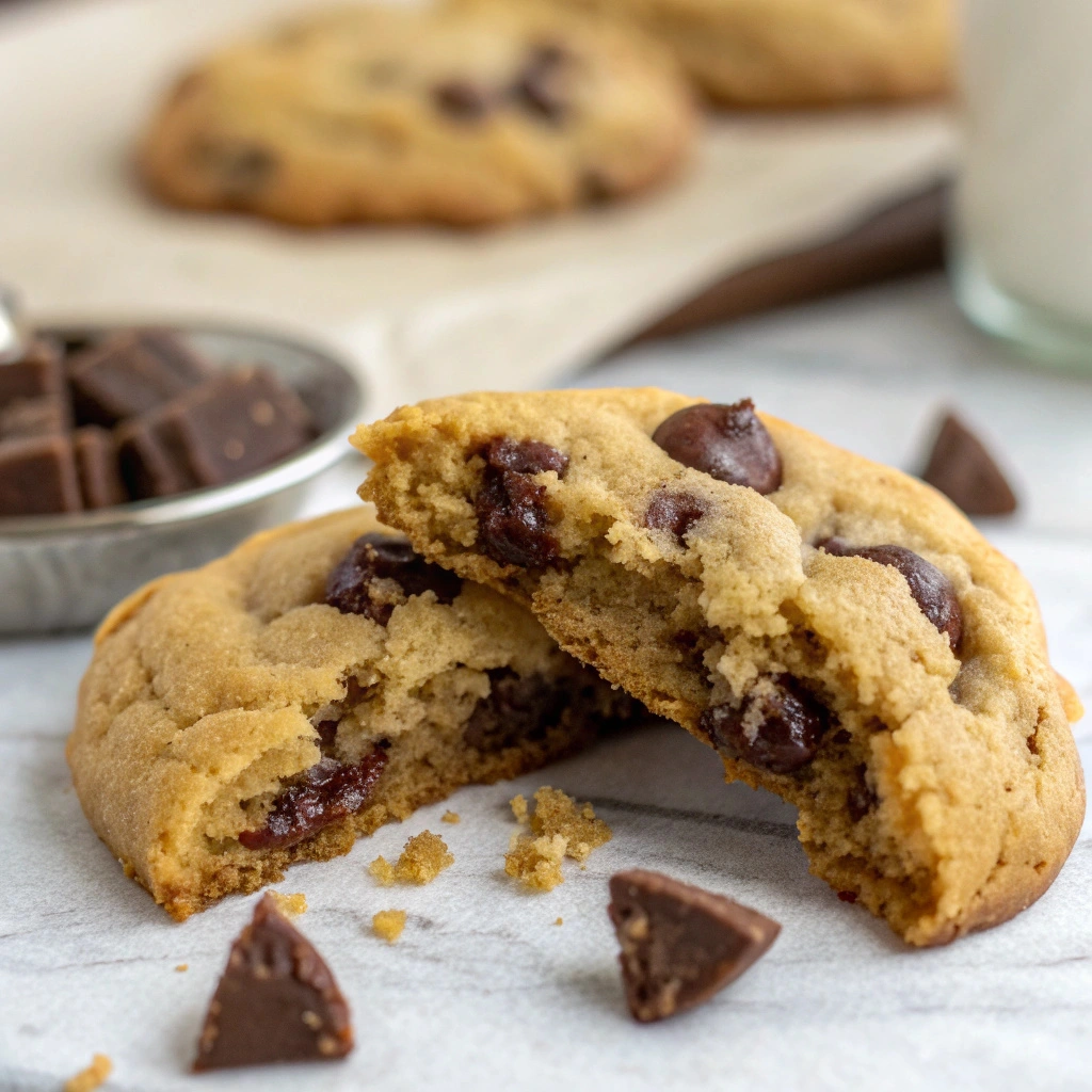 Homemade Chocolate Chip Cookies with Extra Chocolate Chunks ...